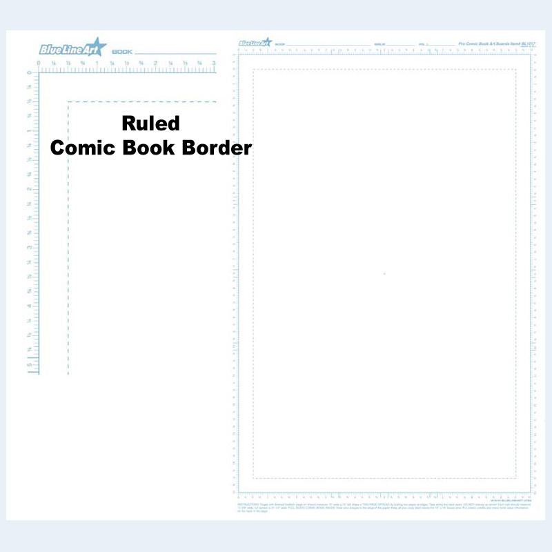 11X17 Comic Page Template Paper Commercially Comes In Various Sizes 